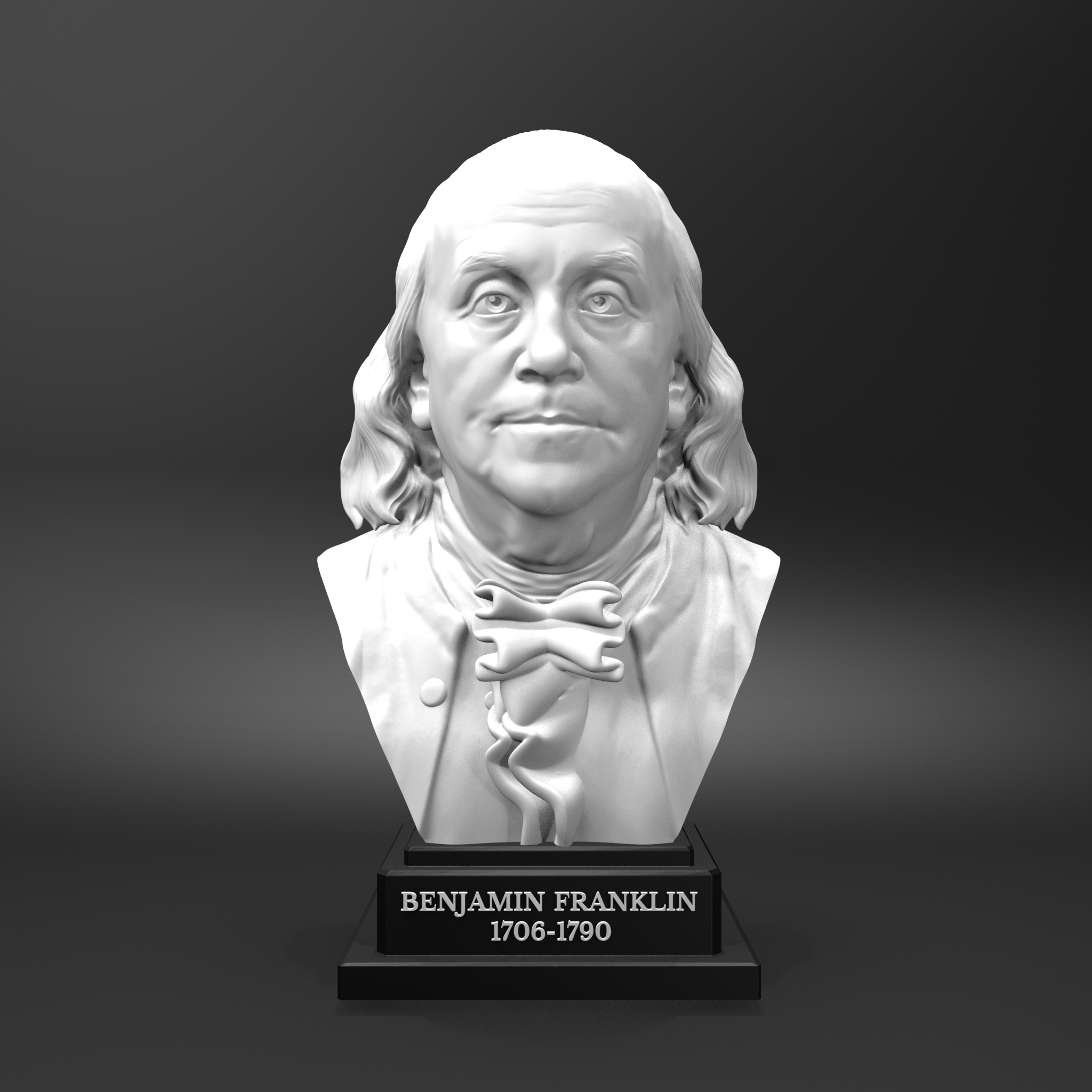 Benjamin Franklin Bust – Acclaimed Figures
